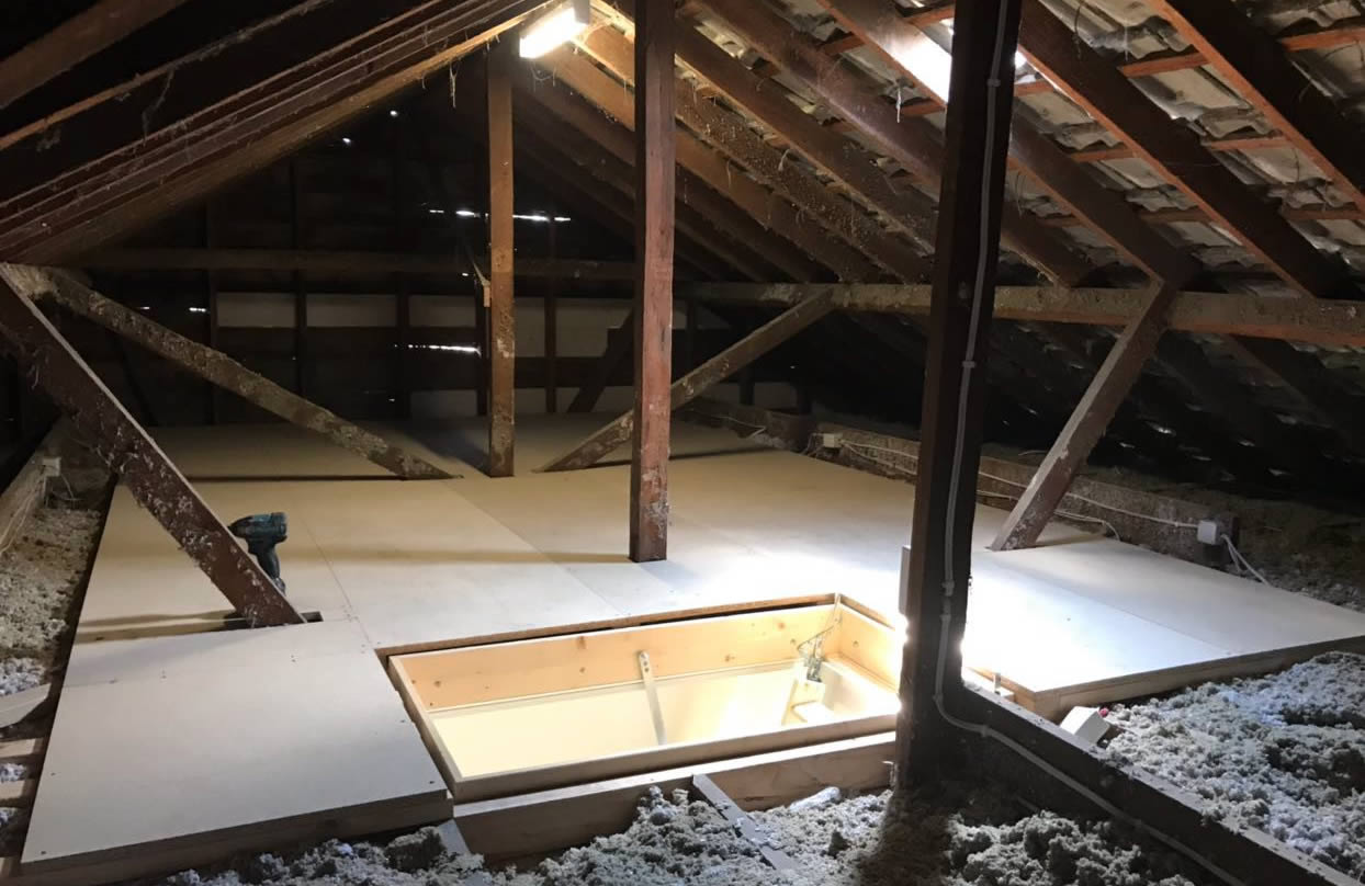 Attic Storage and Ladders Portfolio | Attic Group