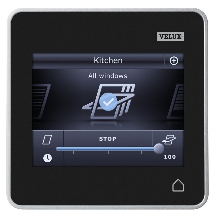 VELUX Touch Screen Remote Control - Attic Group