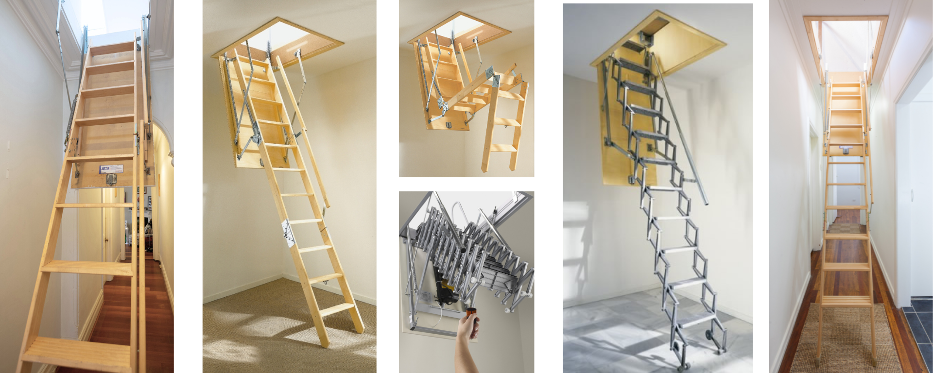 Attic Ladders, Attic Stairs and Roof Access | Attic Group